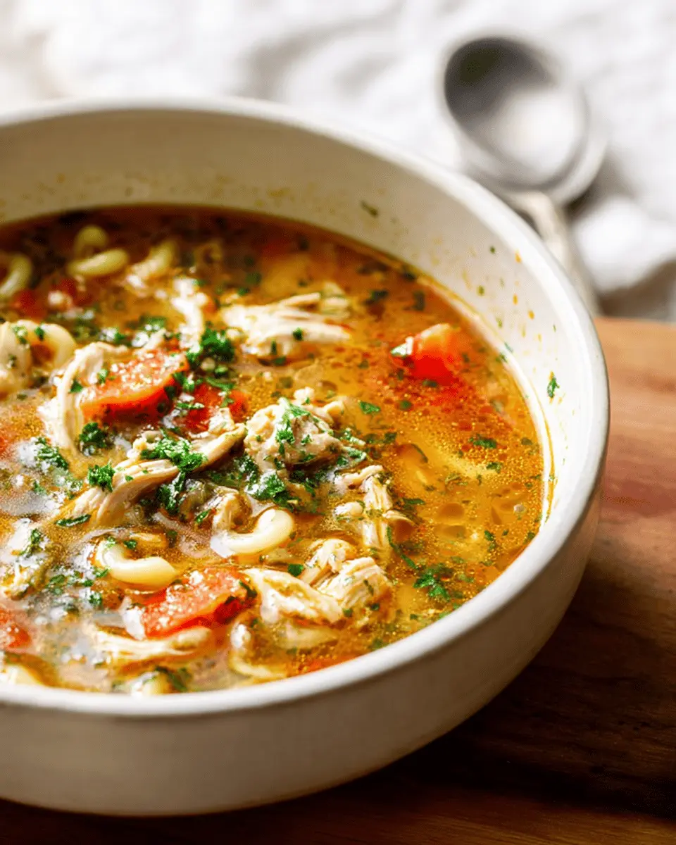 Carrabba's Copycat Chicken Soup Recipe
