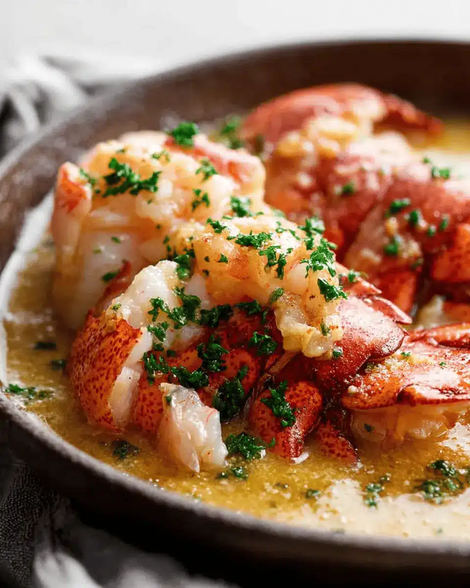 Butter Poached Lobster Recipe